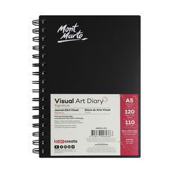 Mont Marte Signature A5 Visual Art Diary - 120 Pages at Menards®