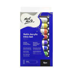Mont Marte Premium Satin Acrylic Intro Set - 8 Piece at Menards®