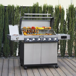 Monument ClearView® Denali 6-Burner Propane Gas Grill at Menards®