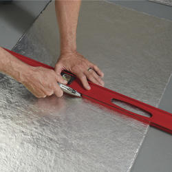 QuietBoard 6mm x 4' x 6' Acoustical and Insulating Fiber Flooring ...