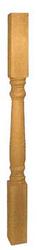 Mr. Spindle Colonial 2-1/4 x 2-1/4 x 36 Clear Laminated Cedar Spindle ...