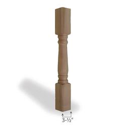Mr. Spindle Colonial 4 x 4 x 32 Cedar Spindle at Menards®