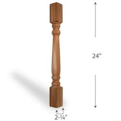 Mr. Spindle Colonial 2-1/4 x 2-1/4 x 23-3/4 Cedar Spindle at Menards®