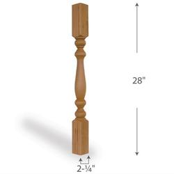 Mr. Spindle Designer 2-1/4 x 2-1/4 x 31-3/4 Cedar Spindle at Menards®