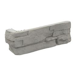 MSI Gem Rock Mata Ash Manufactured Stone Veneer Outside Corner (4 sq ...
