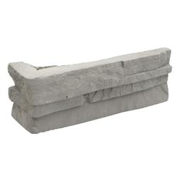 MSI Gem Rock Mata Ash Manufactured Stone Veneer Outside Corner (4 sq ...