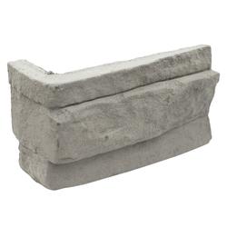 MSI Gem Rock Mata Ash Manufactured Stone Veneer Outside Corner (4 sq ...