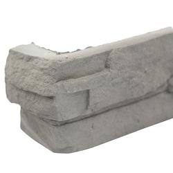 MSI Gem Rock Mata Ash Manufactured Stone Veneer Outside Corner (4 sq ...