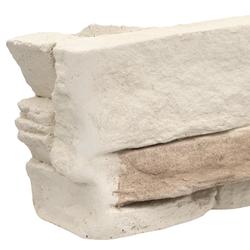 MSI Gem Rock Oak Cream Manufactured Stone Veneer Outside Corner (4 sq ...