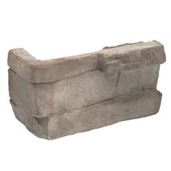 MSI Gem Rock Earth Vena Manufactured Stone Veneer Outside Corner (4 sq ...
