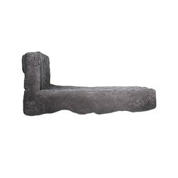 MSI Gem Rock Charcoal Manufactured Stone Veneer Outside Corner (4 sq ...