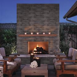 MSI Gem Rock Charcoal Manufactured Stone Veneer Outside Corner (4 sq ...