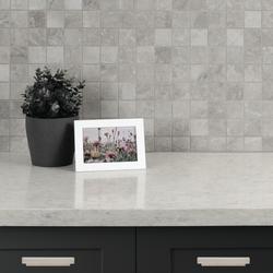 MS International Essentials Matte Ansello Grey 12 x 12 Ceramic Mosaic ...