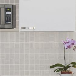 MS International Essentials Matte Charisma White 12 x 12 Ceramic Mosaic ...