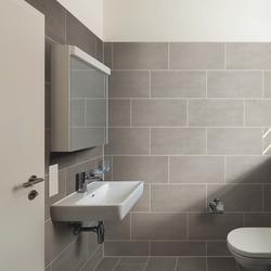 MS International Gridscale Matte Gris 12 x 24 Ceramic Floor and Wall ...