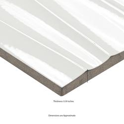 MS International Eden Calacatta 12 x 24 Ceramic Polished 3D Riptide ...