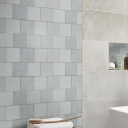 MS International Renzo Glossy Sky Blue 5 x 5 Ceramic Wall Tile at Menards®