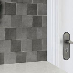 MS International Renzo Glossy Storm Gray 5 x 5 Ceramic Wall Tile at ...