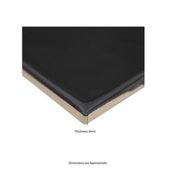 MS International Urbano Glossy Ink Black 4 x 12 Ceramic Wall Tile at ...