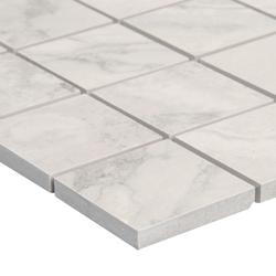 MS International Essentials Matte White Vena 12 x 12 Ceramic Mosaic ...