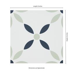 MS International Zaria Matte Greta 8 x 8 Porcelain Floor and Wall Tile ...