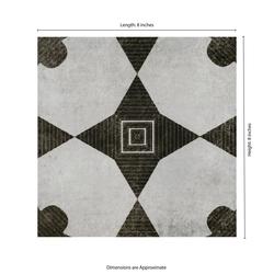 MS International Zaria Matte Sakura 8 x 8 Porcelain Floor and Wall Tile ...