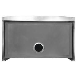 MS International Handcrafted Farmhouse with Apron 32-7/8" Stainless ...