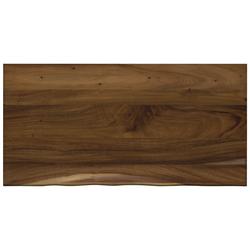 MS International 25" W x 50" L x 1.5" T Saman Finished Butcherblock at ...