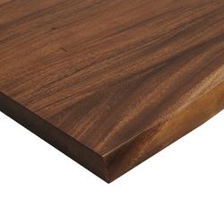 MS International 25" W x 98" L x 1.5" T Saman Finished Butcherblock at ...
