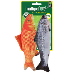 Multipet™ Carp/Goldfish Fish Cat Toy - 2 Pack at Menards®