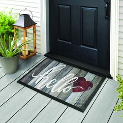Multy Home 18" x 29" Hello Heart Door Mat at Menards®
