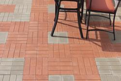 8 x 16 Red Classic Patio Block at Menards®