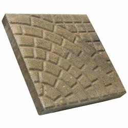 16 x 16 Quarter Turn Suede Cobblestone Patio Block at Menards®