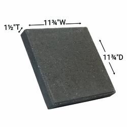 12 x 12 Charcoal Smooth Patio Block at Menards®