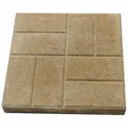 16 x 16 Tan Brickface Patio Block at Menards®