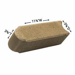 3-3/8 x 11-3/4 x 3-3/8 Tan Interloc Edger Block at Menards®