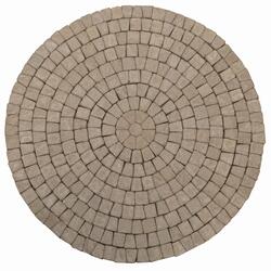 9-1/2' Tan Tumbled Circle Paver Bundle at Menards®