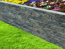 3-1/2 x 11-1/2 Quarry Gray Crestone® Straight Retaining Wall Block at ...