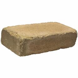 3-1/2 x 14 Tan Tumbled Large Belgian Wall Block at Menards®