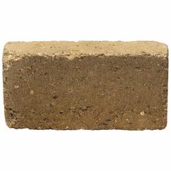 3-1/2 x 1-3/4 Tan Tumbled Small Belgian Wall Block at Menards®