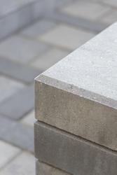 4 x 20 Quarry Gray Kendall Smooth Freestanding Wall Block at Menards®