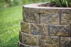 5-1/2 x 11-1/2 Autumn Blend Lakewood Retaining Wall Block at Menards®