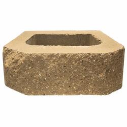 6 x 17 Tan Denver Beveled Retaining Wall Block at Menards®