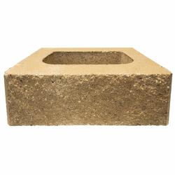 6 x 18 Tan Denver Straight Retaining Wall Block at Menards®