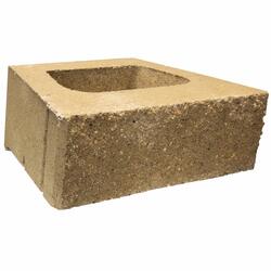 6 x 18 Tan Denver Straight Retaining Wall Block at Menards®