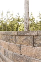 6 x 18 Sienna Denver Straight Retaining Wall Block at Menards®