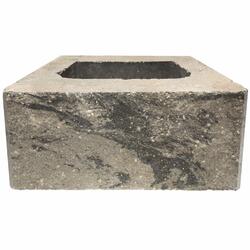 8 x 18 Quarry Gray Clifton Straight Retaining Wall Block at Menards®