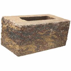 8 x 18 Sienna Clifton Corner Retaining Wall Block at Menards®