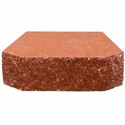 3-1/2 x 11-1/2 Red Crestone® Beveled Retaining Wall Block at Menards®