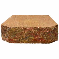 3-1/2 x 11-1/2 Autumn Blend Crestone® Beveled Retaining Wall Block at ...